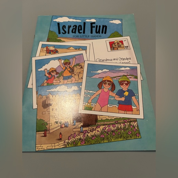 Toys | Kids Activity Book Israel Fun | Poshmark